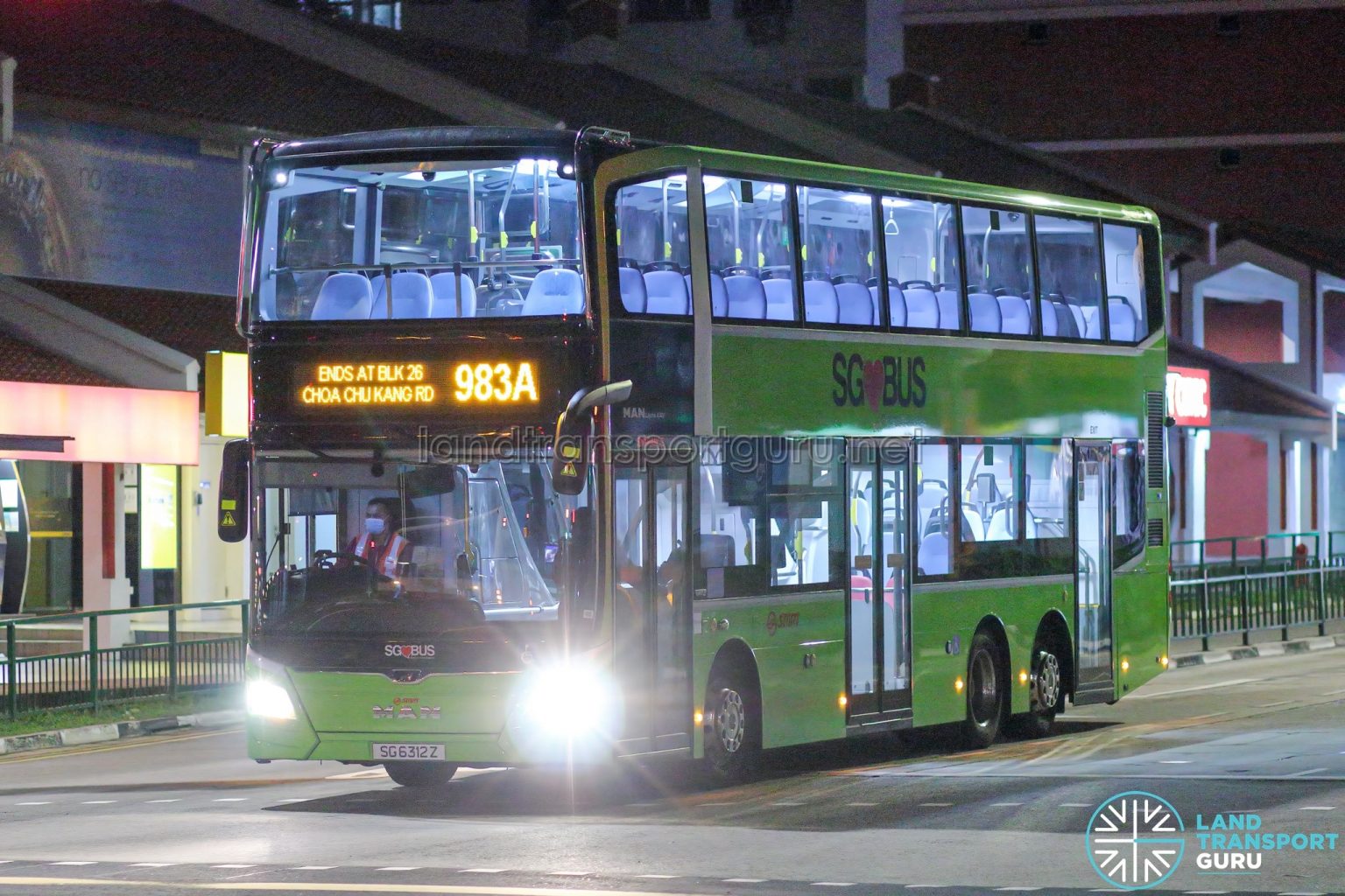 SMRT Bus Service 983A – Land Transport Guru