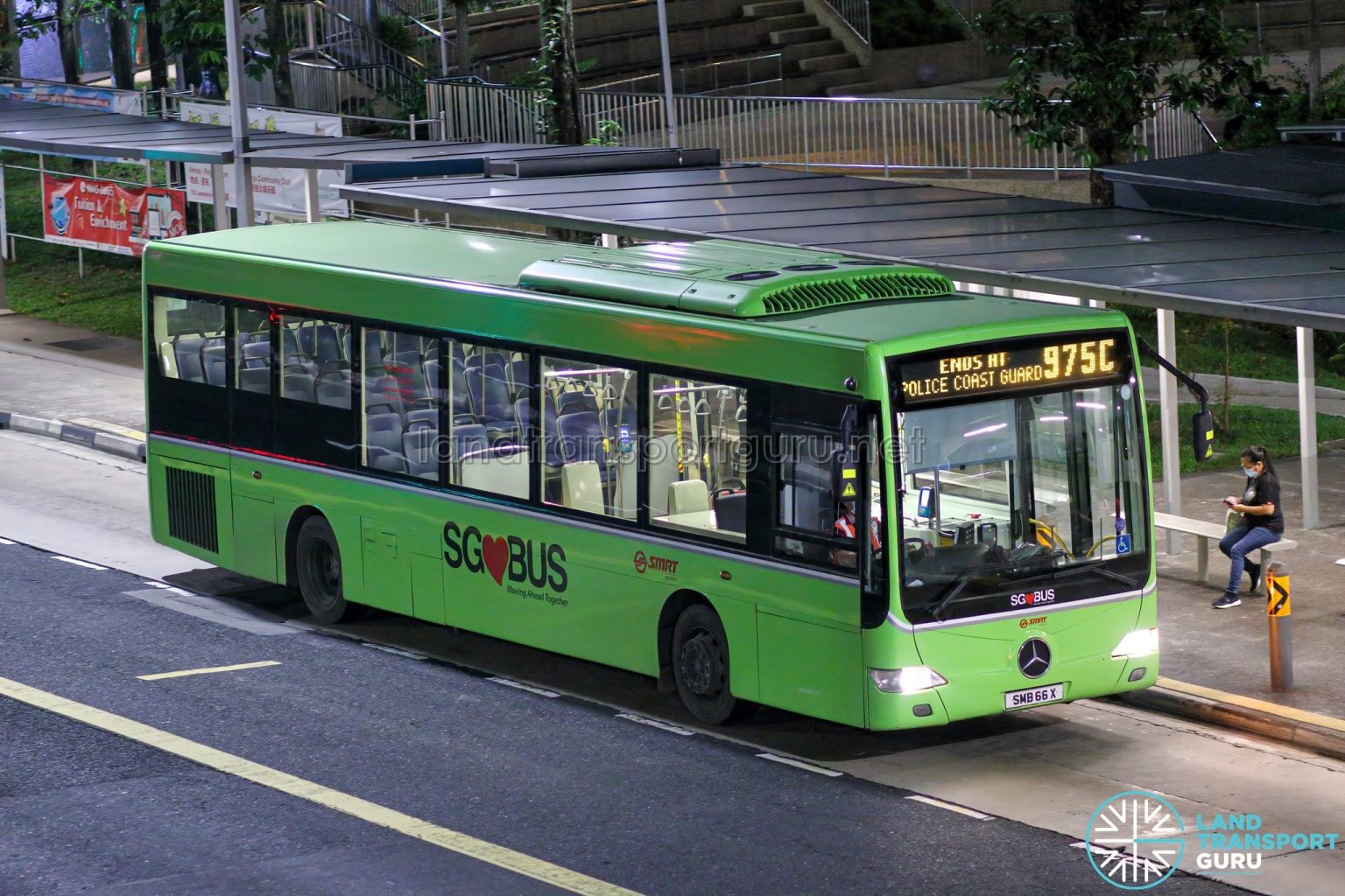 SMRT Bus Service 975C | Land Transport Guru