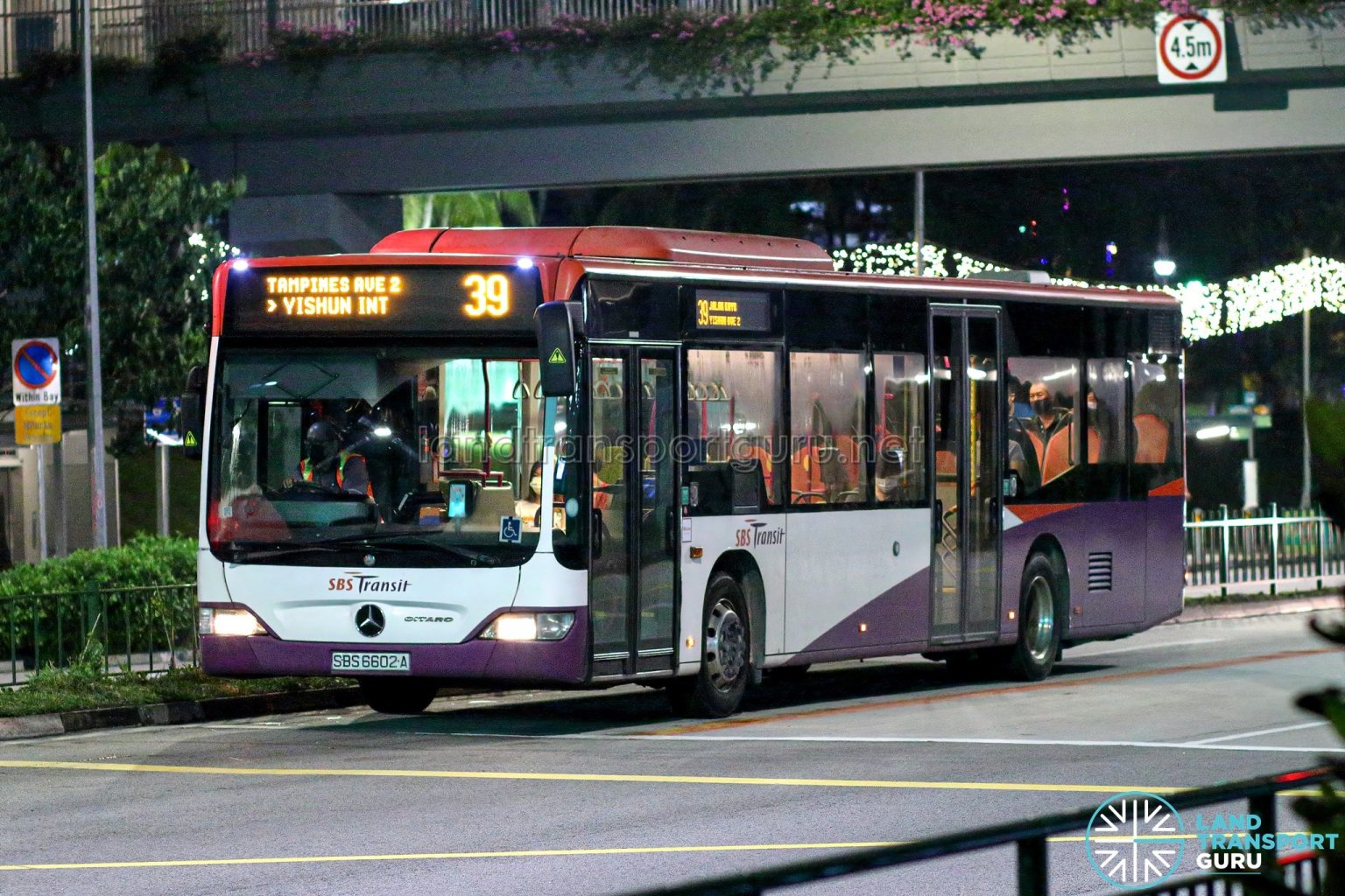 Bus 39 – SBS Transit Mercedes-Benz Citaro (SBS6602A) | Land Transport Guru