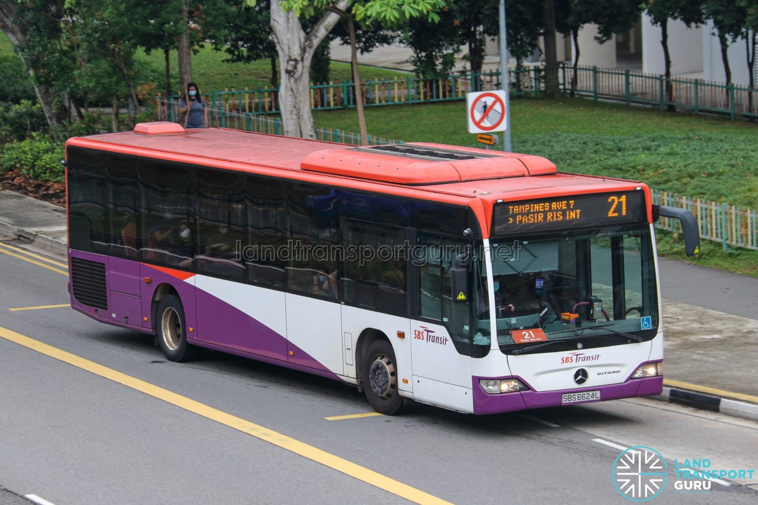 Bus 21 – SBS Transit Mercedes-Benz Citaro (SBS6624L) | Land Transport Guru
