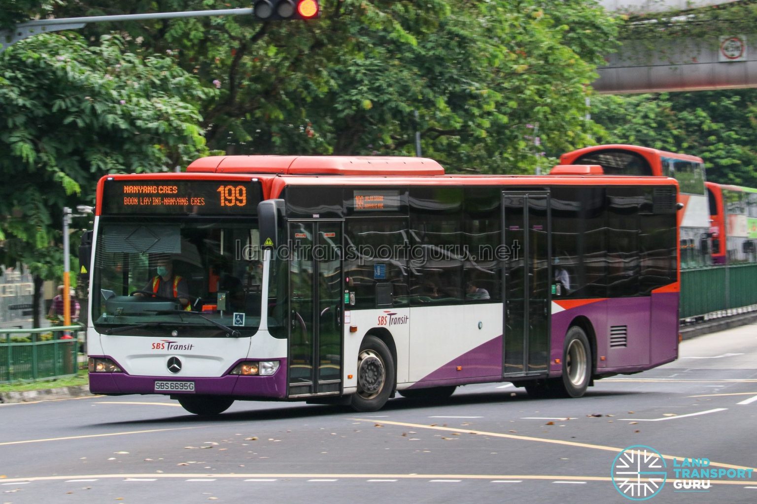 Bus 199 – SBS Transit Mercedes-Benz Citaro (SBS6695G) | Land Transport Guru