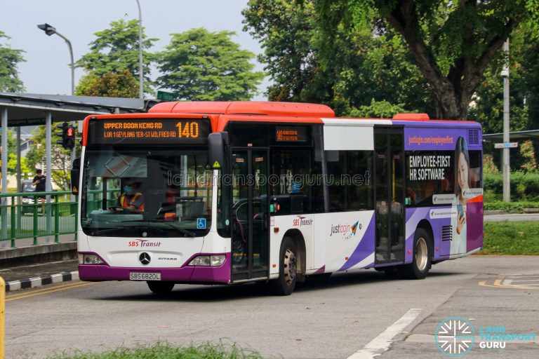SBS Transit Bus Service 140 | Land Transport Guru