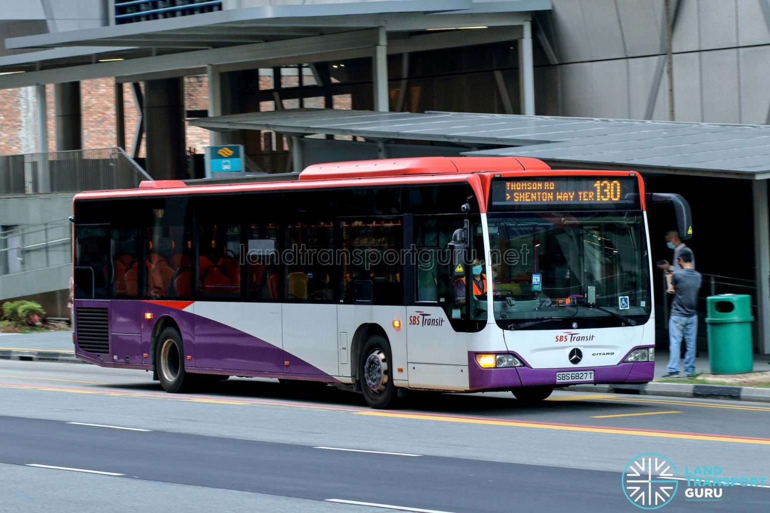 Bus 130 – SBS Transit Mercedes-Benz Citaro (SBS6827T) | Land Transport Guru