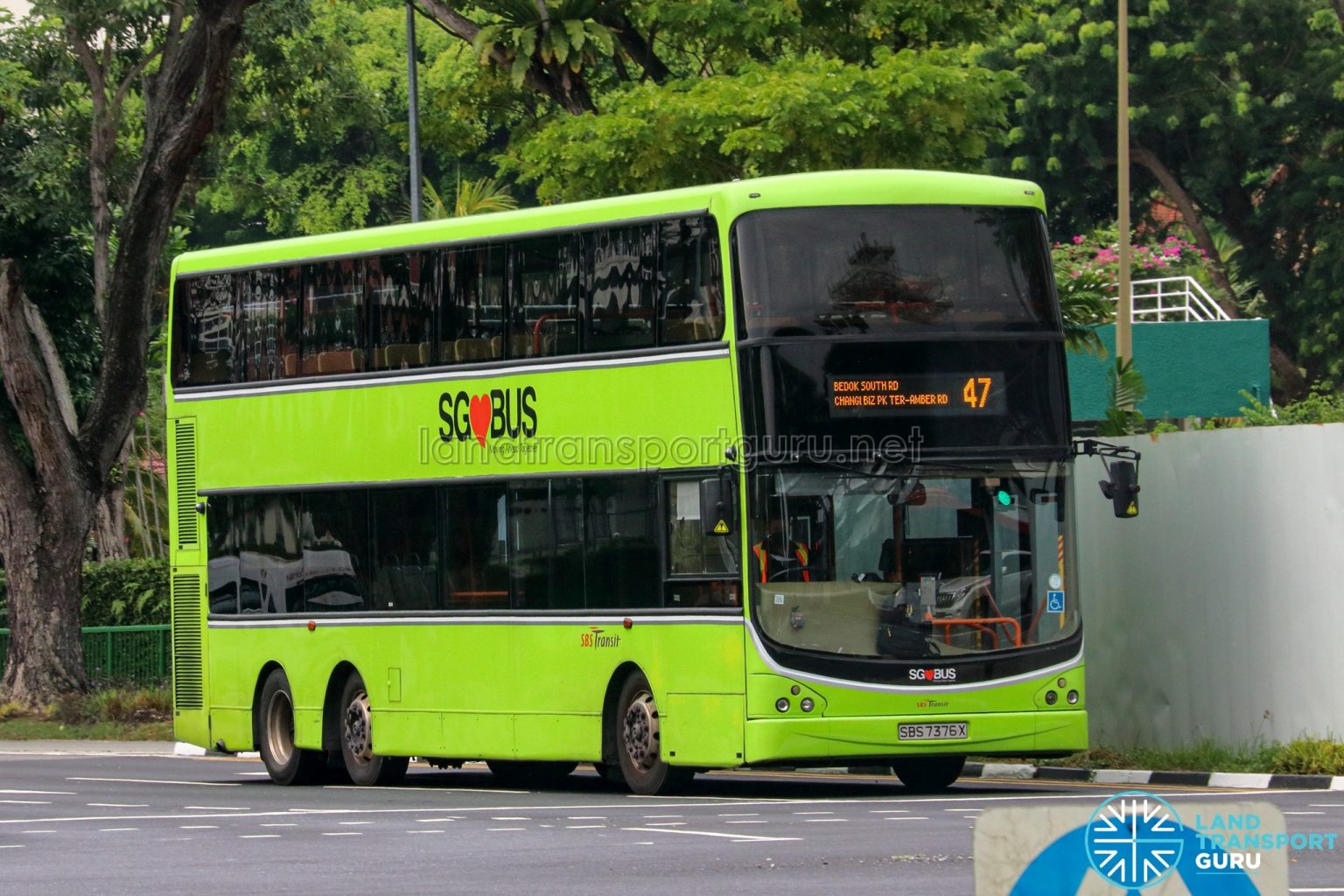Bus 47 – SBS Transit Volvo B9TL CDGE (SBS7376X) | Land Transport Guru