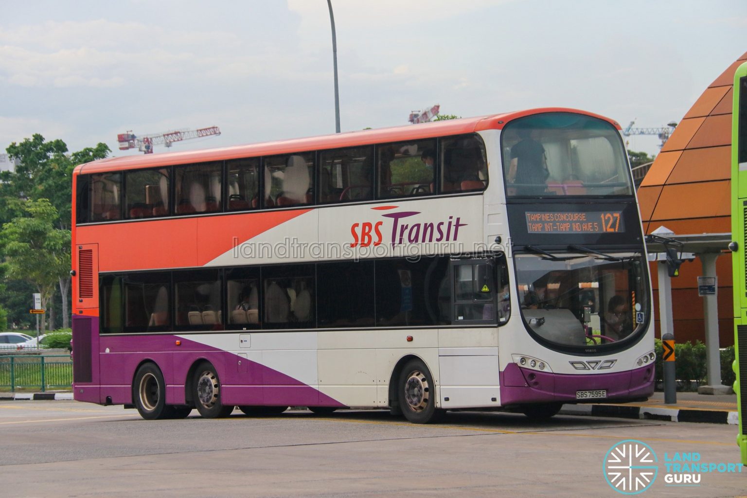 Bus 127 – SBS Transit Volvo B9TL Wright (SBS7595E) | Land Transport Guru