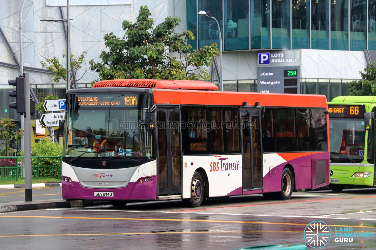 Bus 160M – SBS Transit Scania K230UB Euro IV (SBS8114D) | Land ...