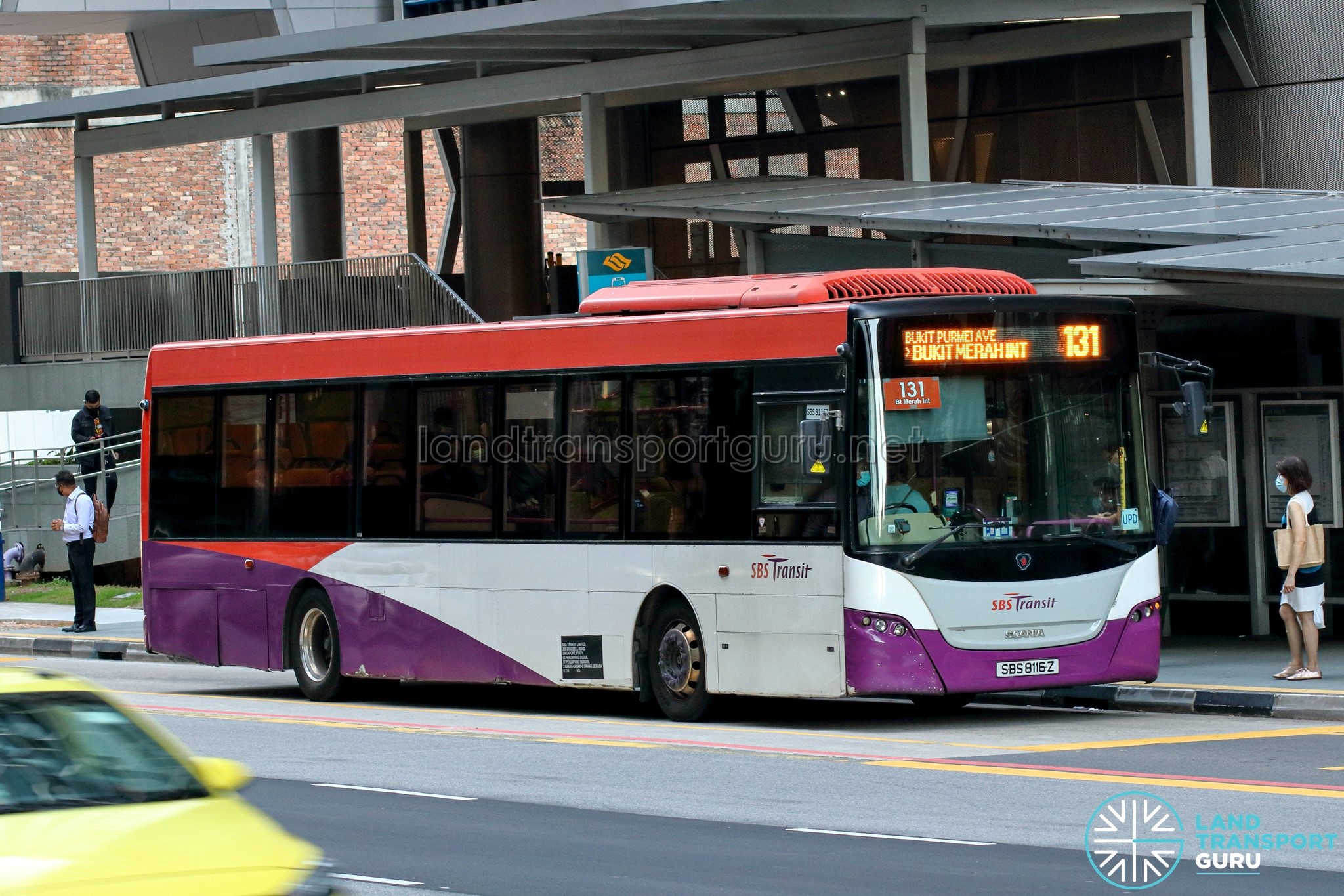 Bus 131 SBS Transit Scania K230UB Euro IV SBS8116Z Land Transport Bus 131 SBS Transit Scania K230UB Euro IV SBS8116Z Land Transport