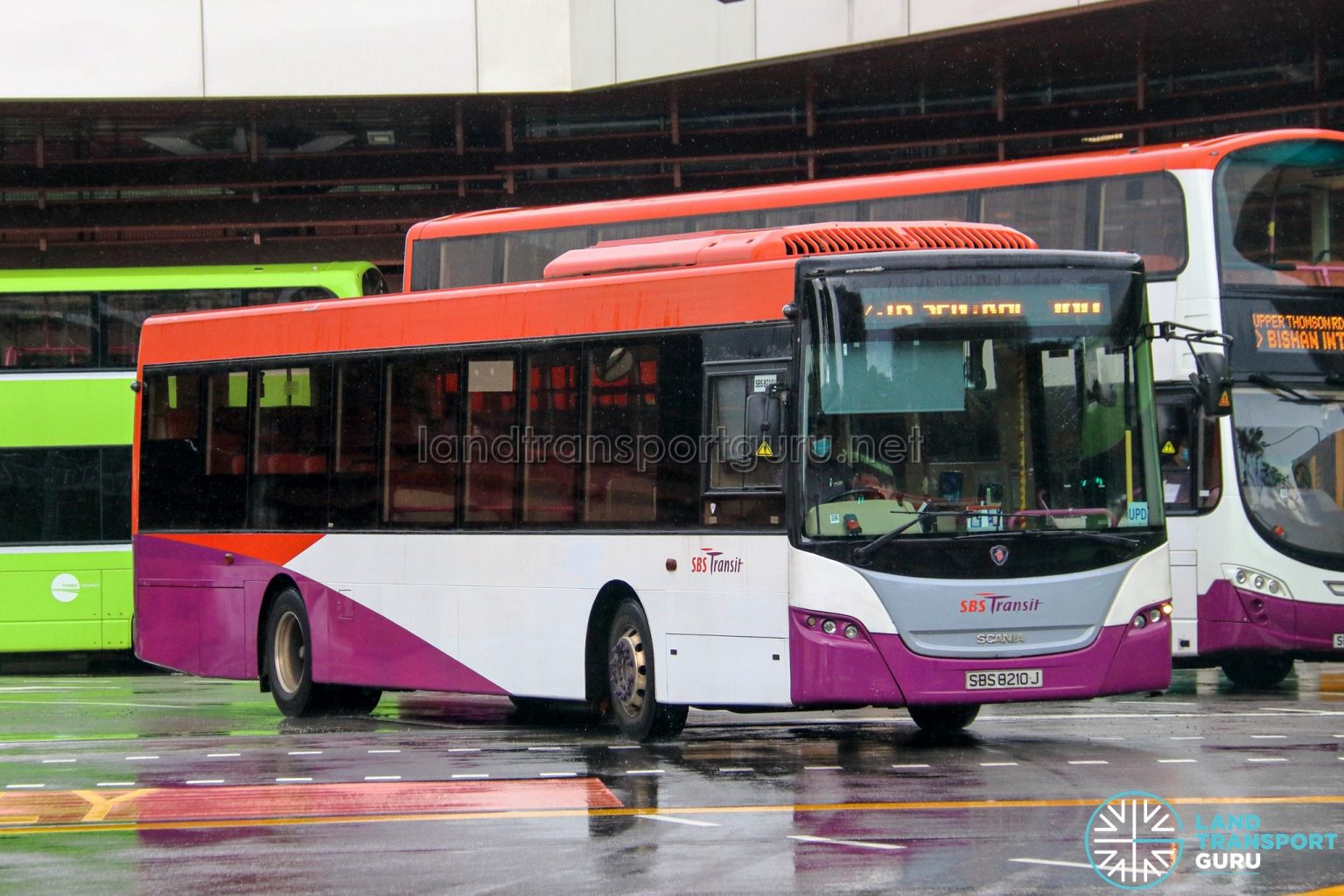 SBS Transit Scania K230UB Euro IV (SBS8210J) | Land Transport Guru