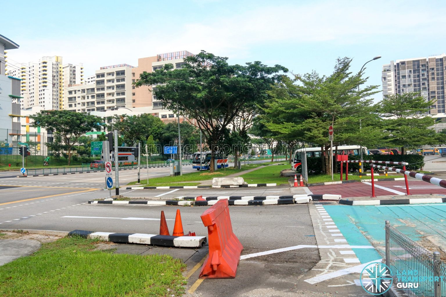 Bukit Panjang Temporary Bus Park – Entrance / Exit to Woodlands Road ...
