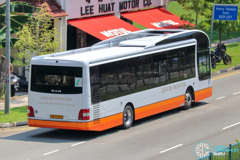 Rear- Leisure Frontier MAN A22 (PD7774T) | Land Transport Guru