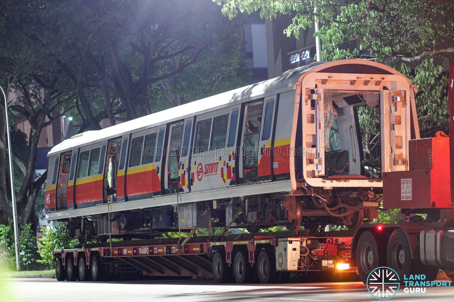 SMRT Refurbished C651 Scrapping (Set 225) (2) | Land Transport Guru