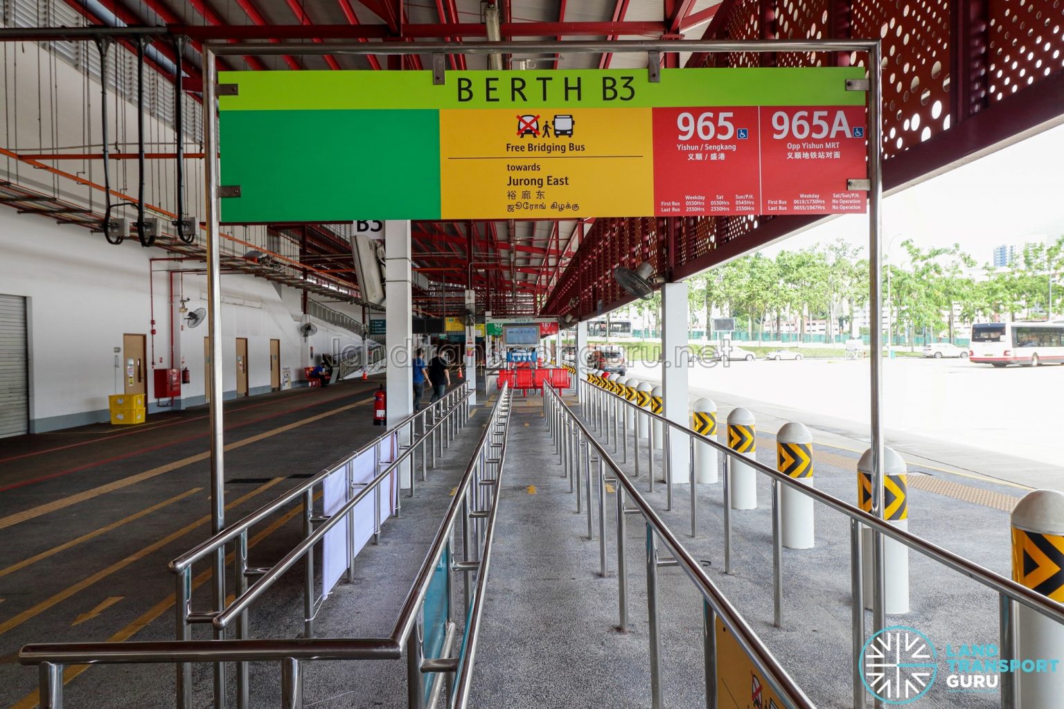 Woodlands Temporary Bus Interchange (Jun 2021) – Berth B3 | Land ...