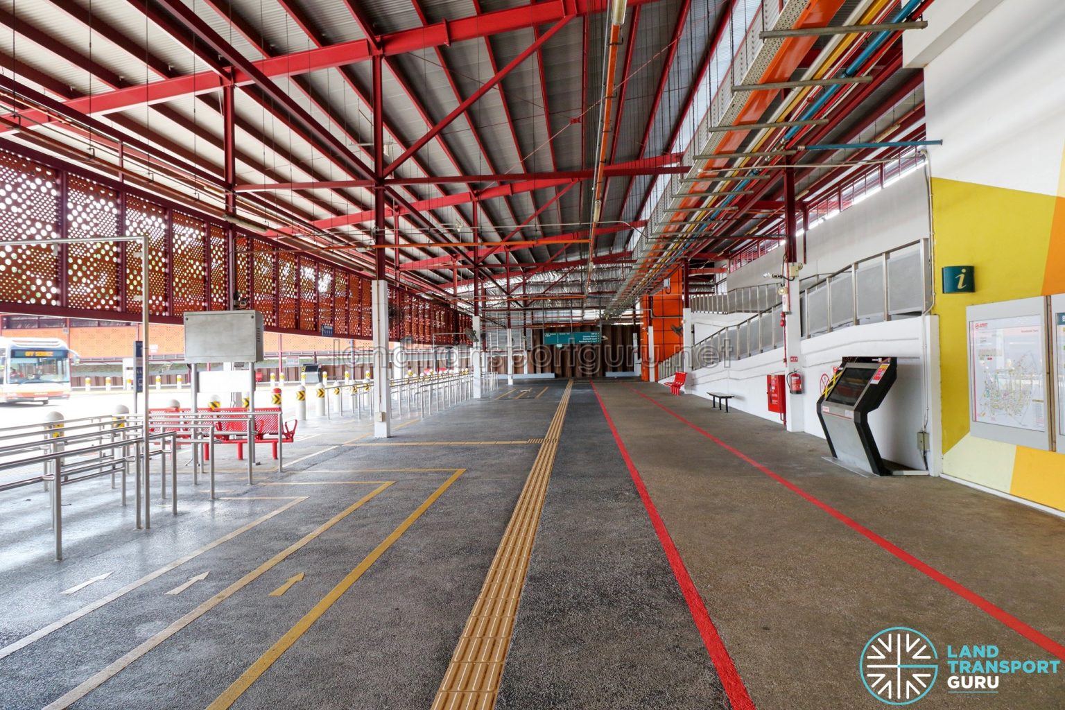 Woodlands Temporary Bus Interchange (Jun 2021) – Former Berths B1, B2 ...