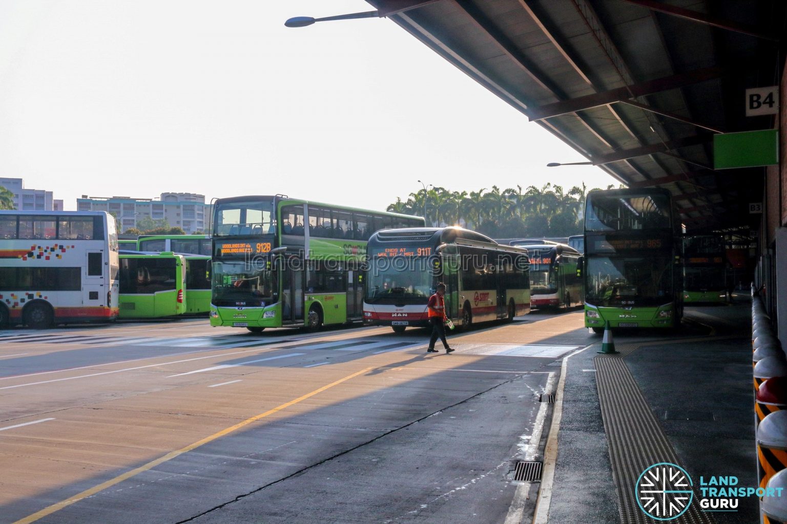 Woodlands Temporary Bus Interchange (Jun 2021) – Concourse | Land ...