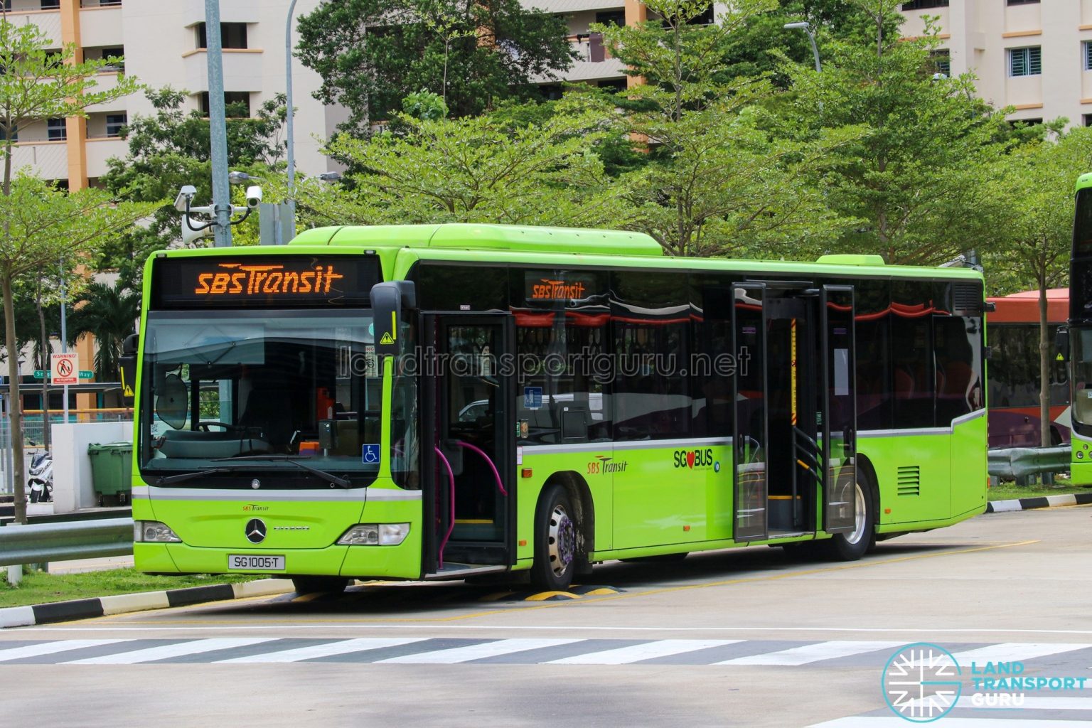 SBS Transit Logo – SBS Transit Mercedes-Benz Citaro (SG1005T) | Land ...