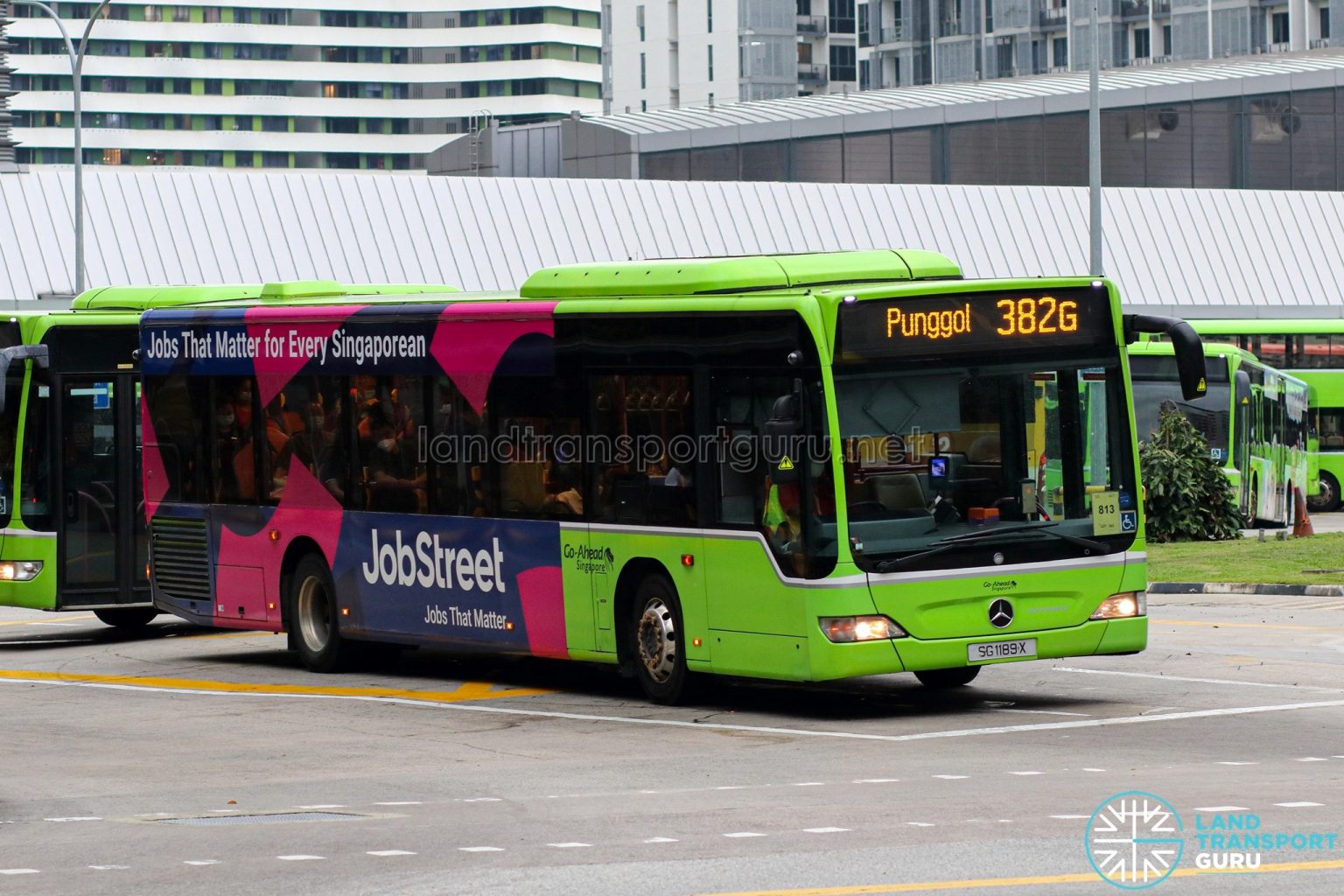 Bus 382G – Go-Ahead Singapore Mercedes-Benz Citaro (SG1189X) | Land ...
