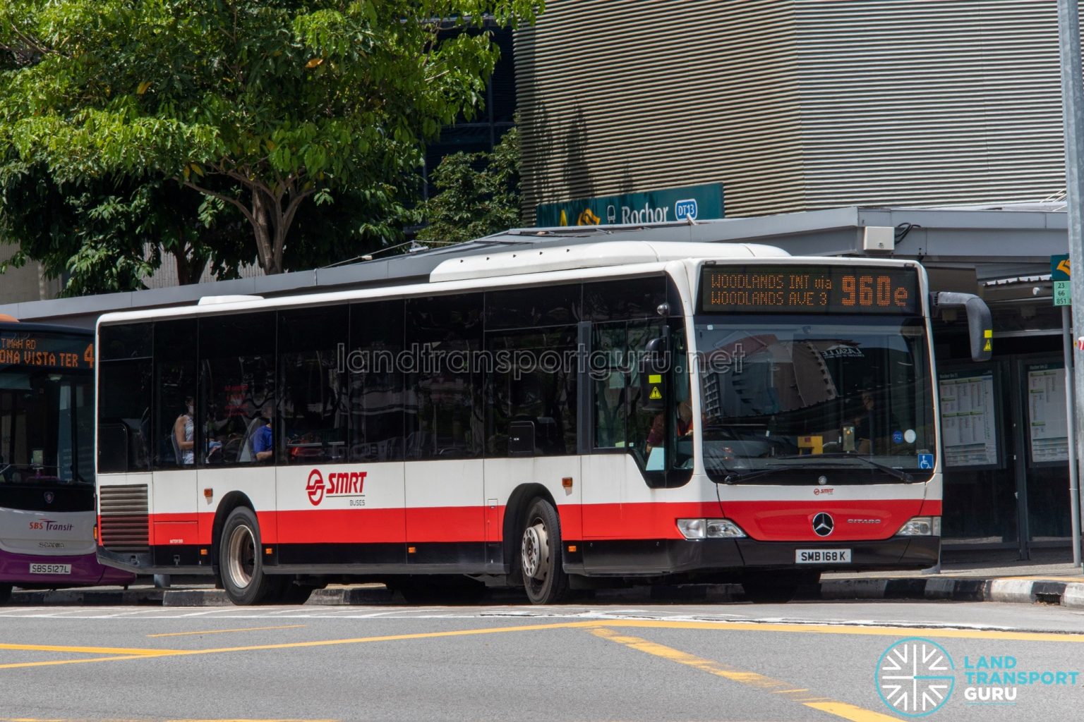Express 960e – SMRT Buses Mercedes-Benz Citaro (SMB168K) | Land ...