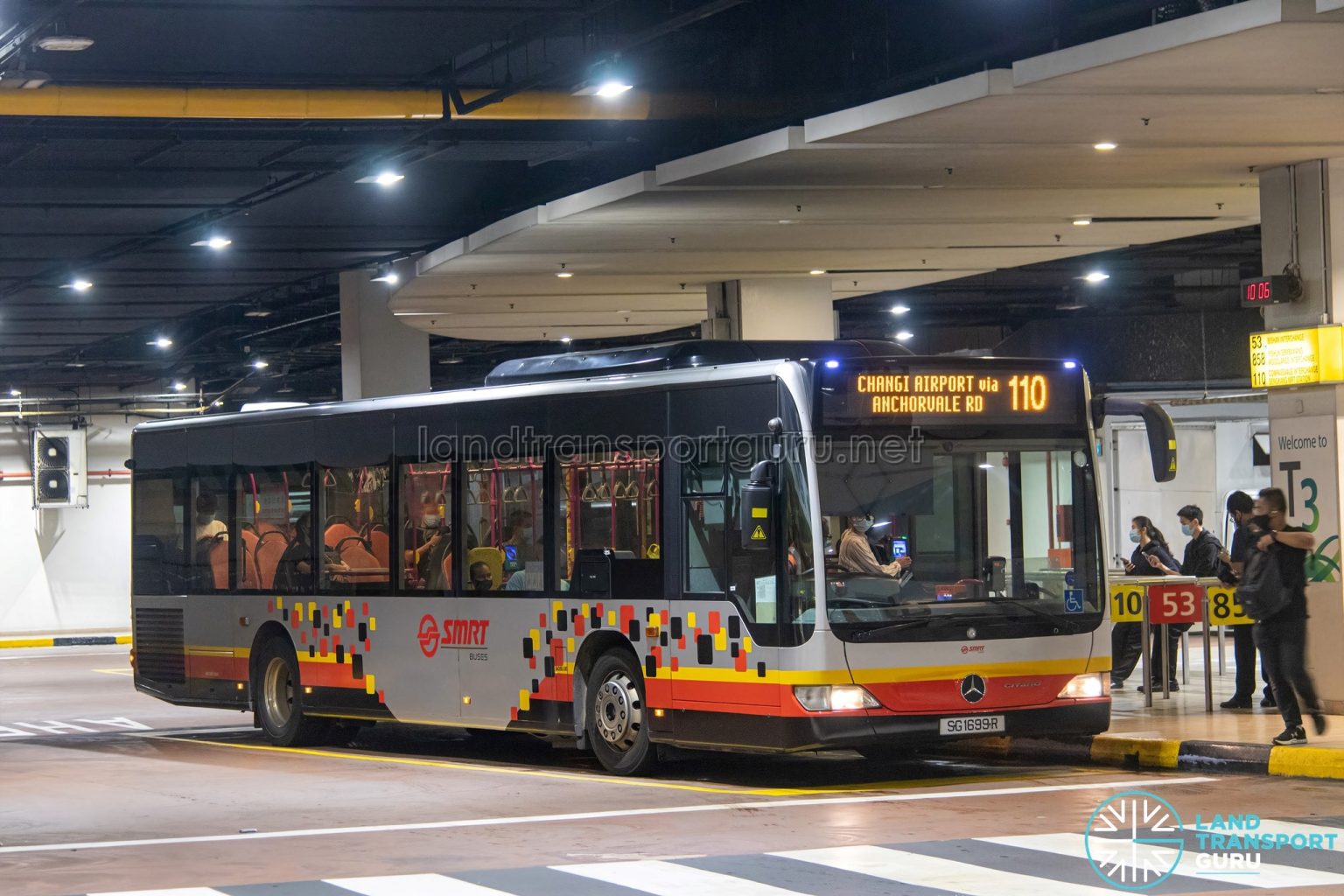 Bus 110 – SMRT Buses Mercedes-Benz Citaro (SG1699R) | Land Transport Guru