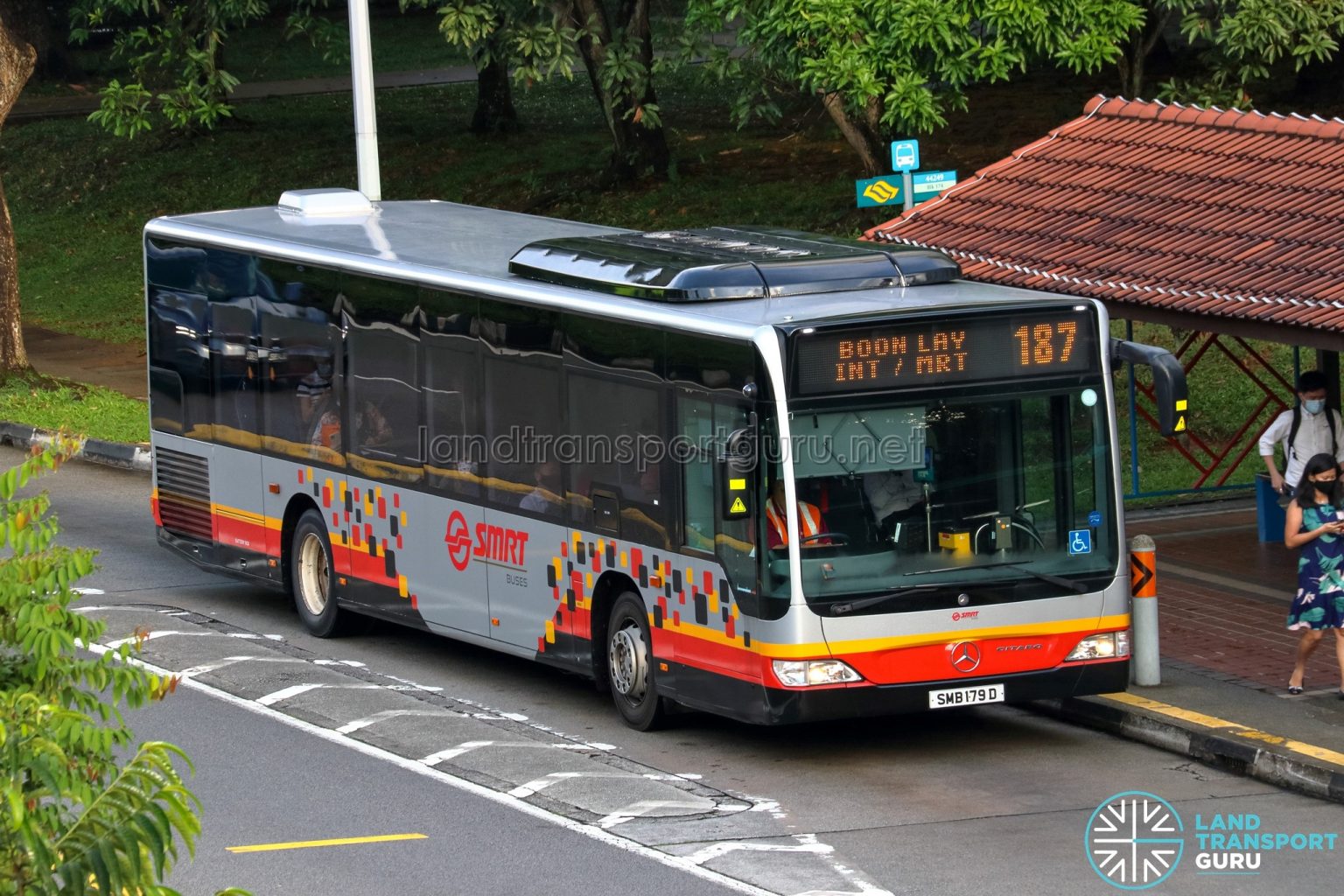 Bus 187 – SMRT Buses Mercedes-Benz Citaro (SMB179D) | Land Transport Guru