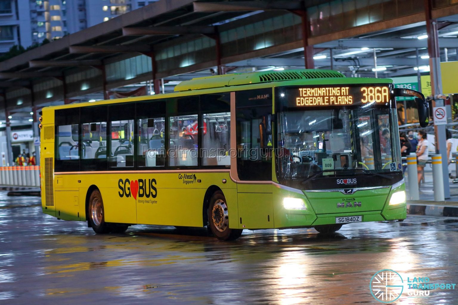 Go-Ahead Bus Service 386A | Land Transport Guru