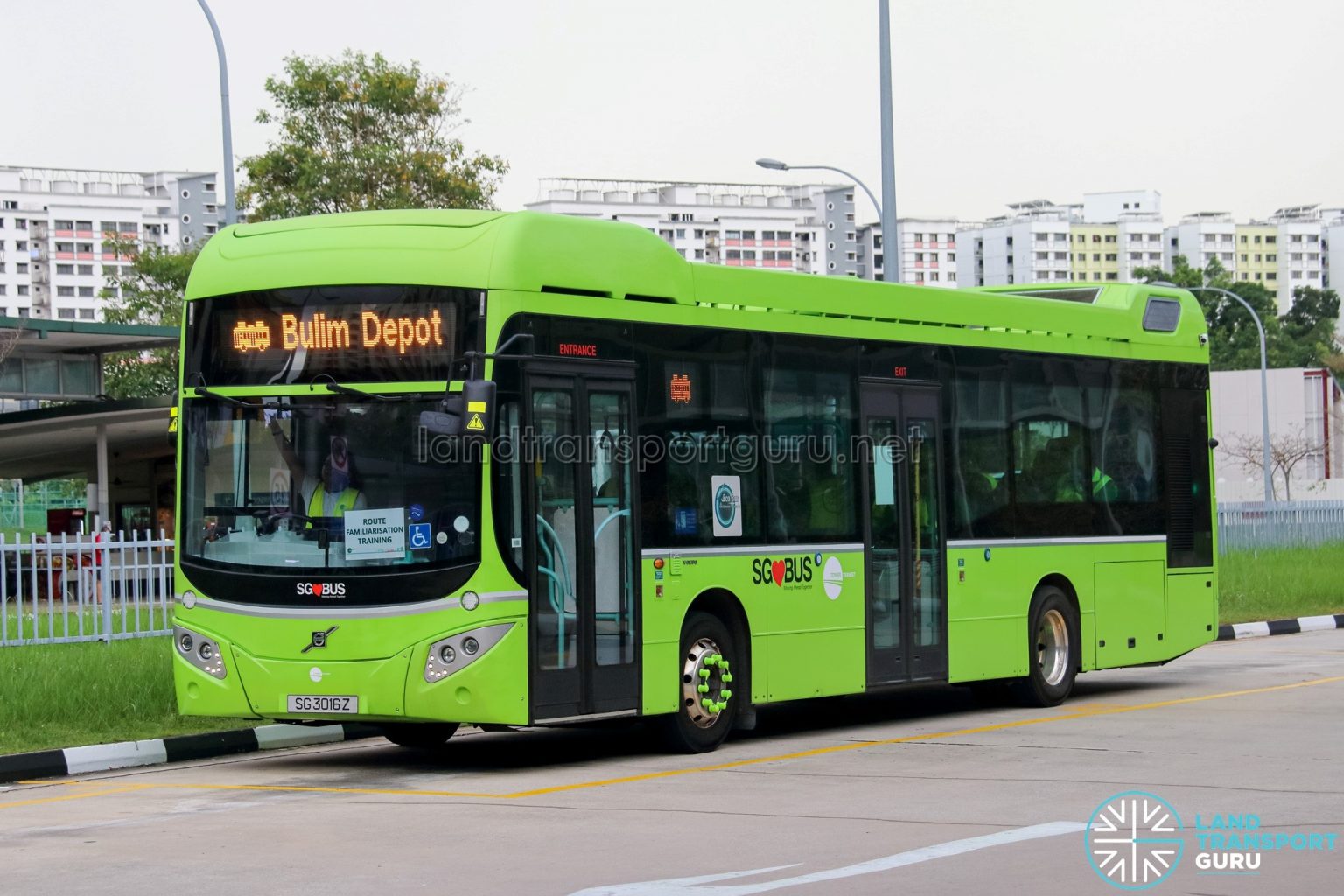 Bulim Depot – Tower Transit Volvo B5LH (SG3016Z) | Land Transport Guru