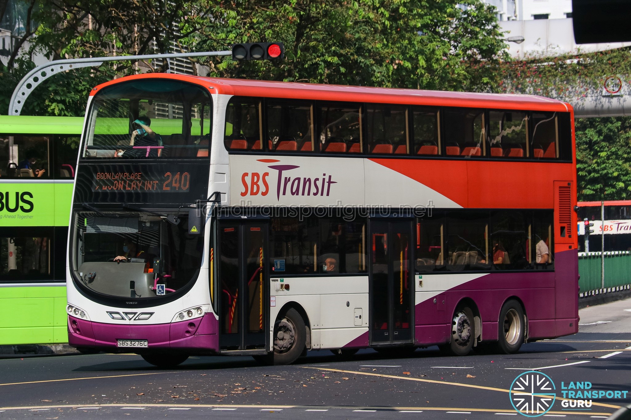 Bus 240 SBS Transit Volvo B9TL Wright SBS3276C Land Transport Guru Bus 240 SBS Transit Volvo B9TL Wright SBS3276C Land Transport Guru