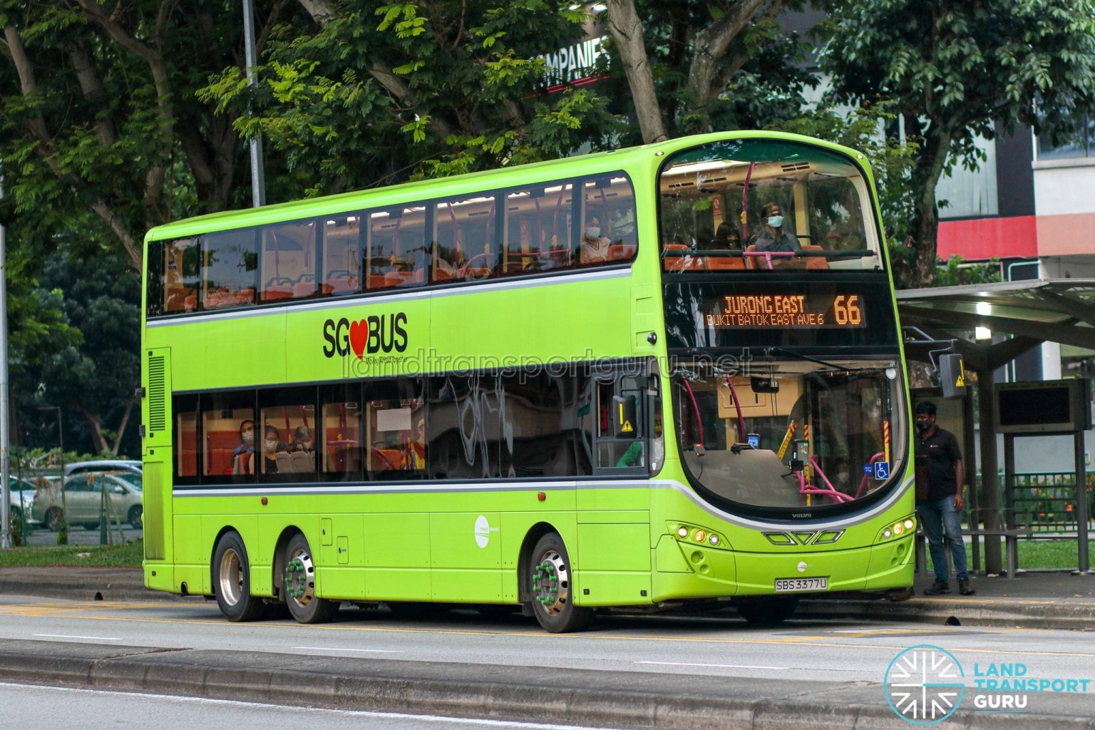 Bus 66 – Tower Transit Volvo B9TL Wright (SBS3377U) | Land Transport Guru