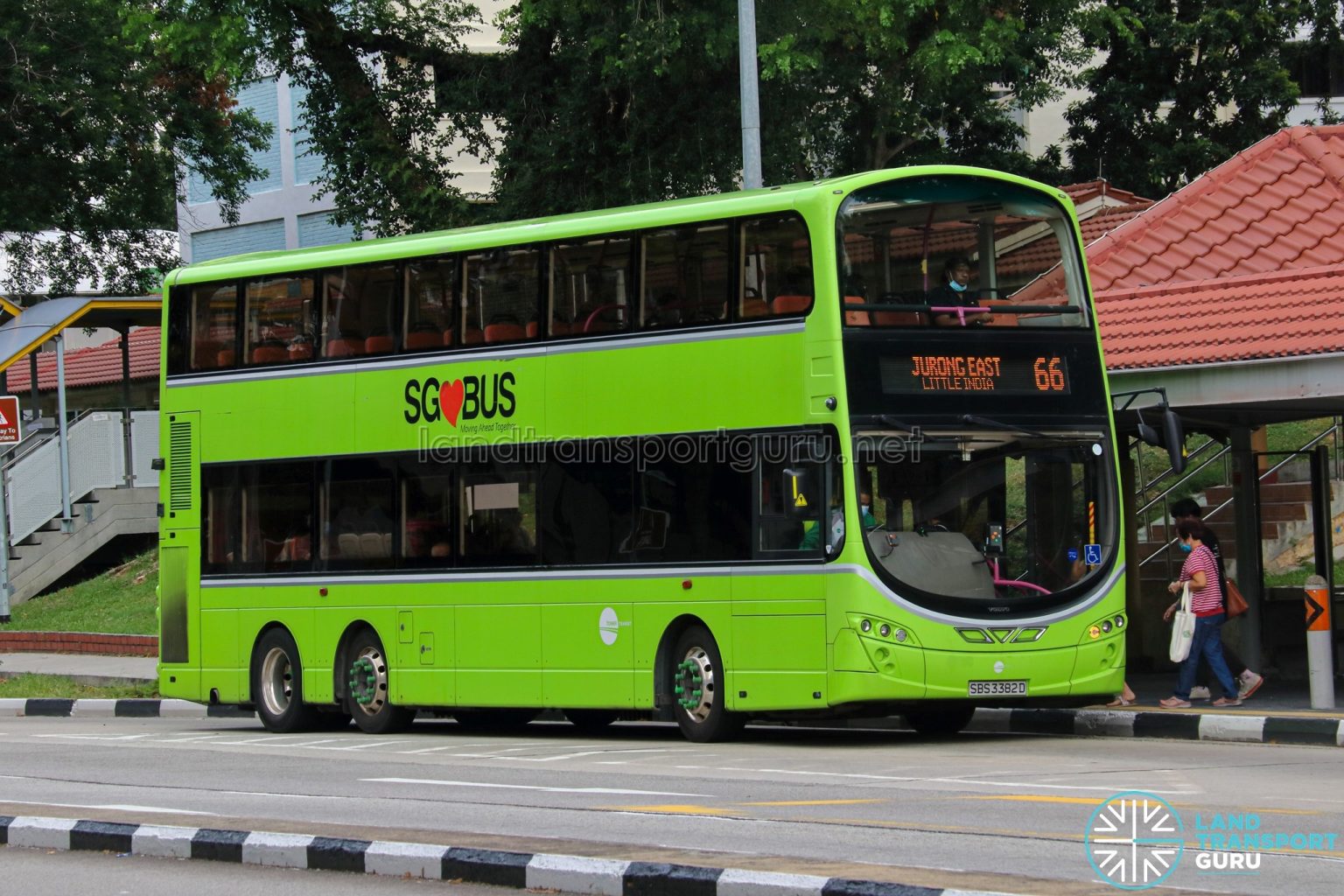 Bus 66 – Tower Transit Volvo B9TL Wright (SBS3382D) | Land Transport Guru