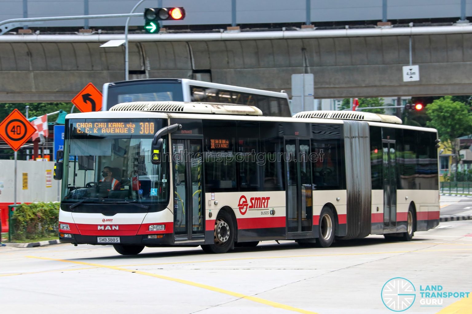 Bus 300 – SMRT Buses MAN A24 (SMB388S) | Land Transport Guru