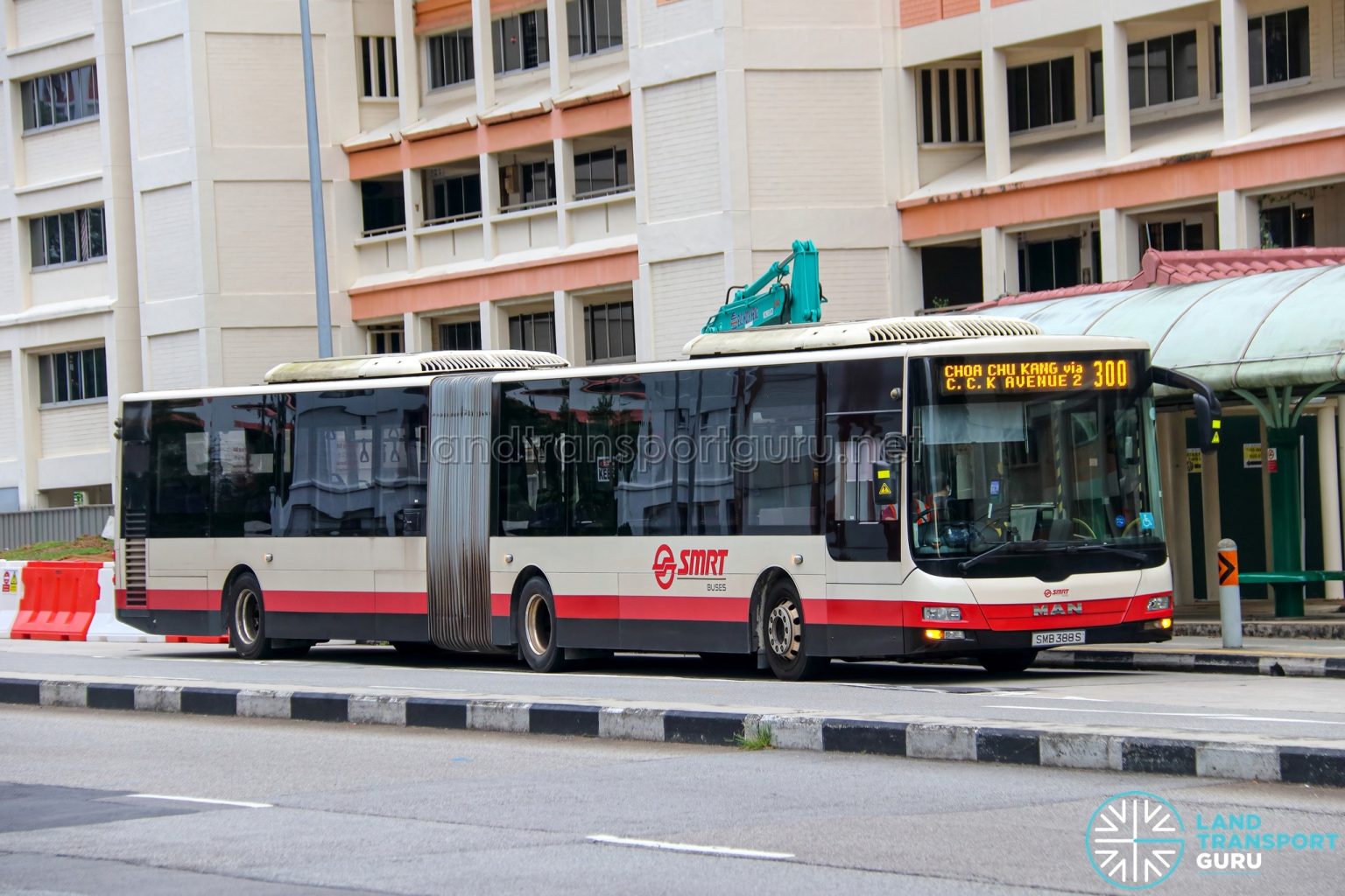 Bus 300 – SMRT Buses MAN A24 (SMB388S) | Land Transport Guru