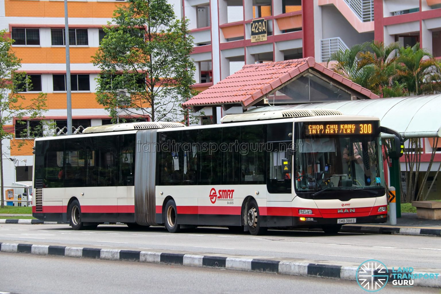 Bus 300 – SMRT Buses MAN A24 (SMB388S) | Land Transport Guru