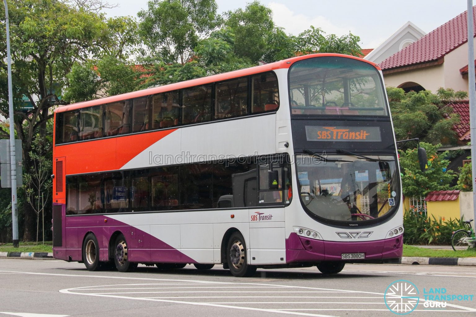 SBS Transit Logo – SBS Transit Volvo B9TL Wright (SBS3880H) | Land ...