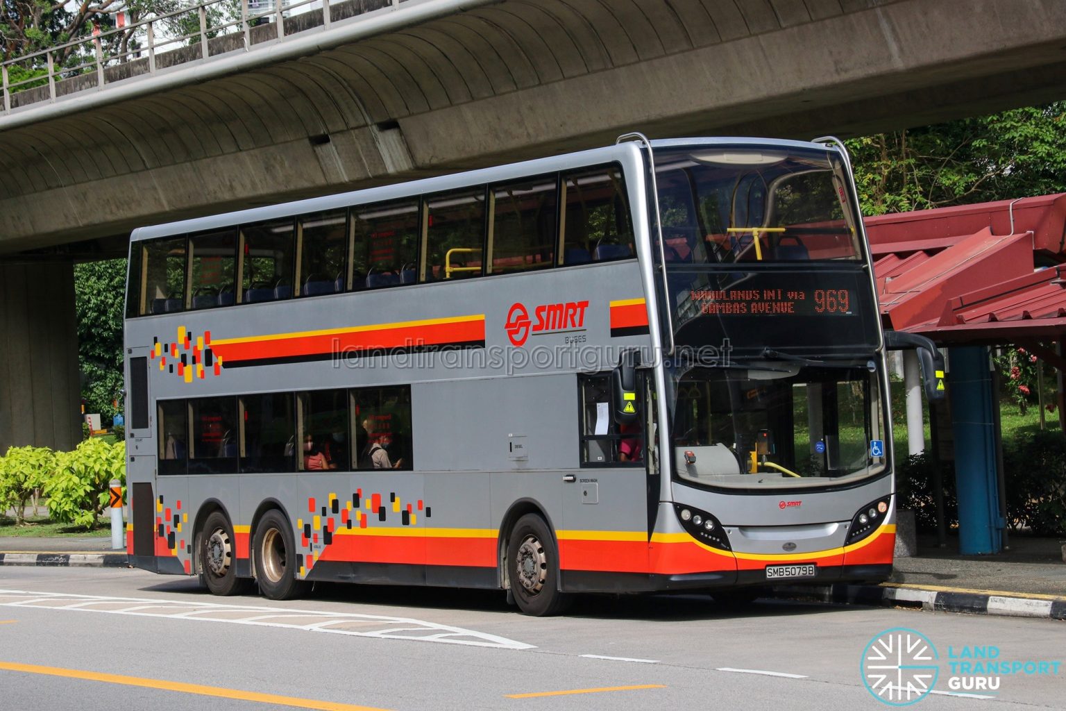 Bus 969 – SMRT Buses Alexander Dennis Enviro500 (SMB5079B) | Land ...