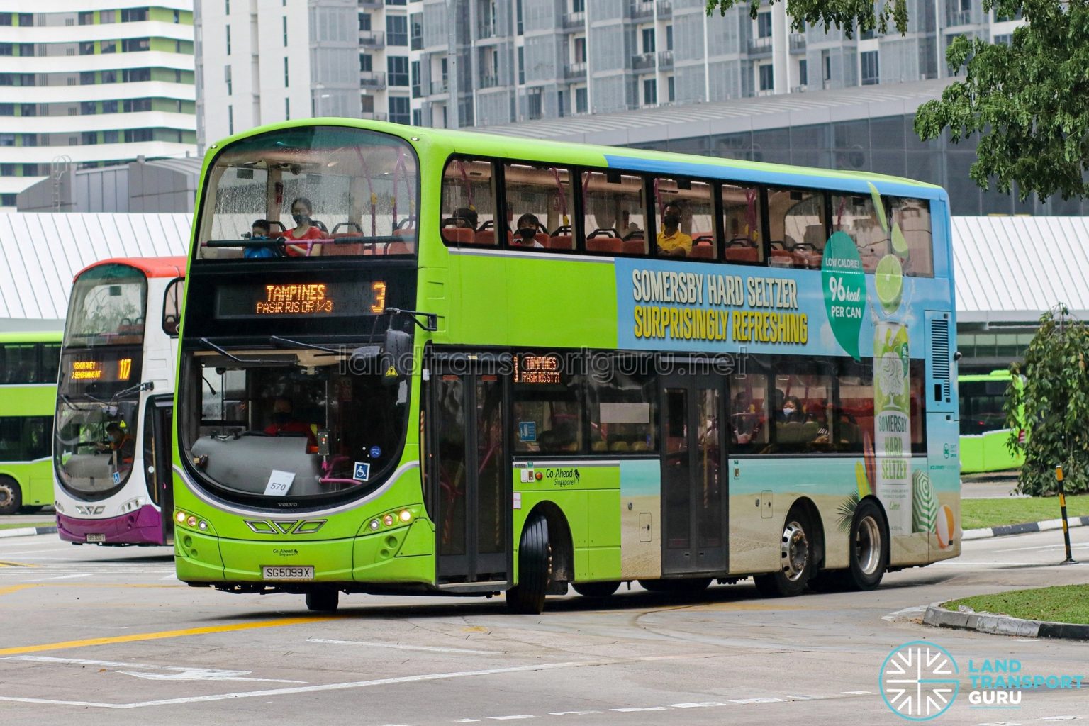Bus 3 – Go-Ahead Singapore Volvo B9TL Wright (SG5099X) [Somersby Hard ...