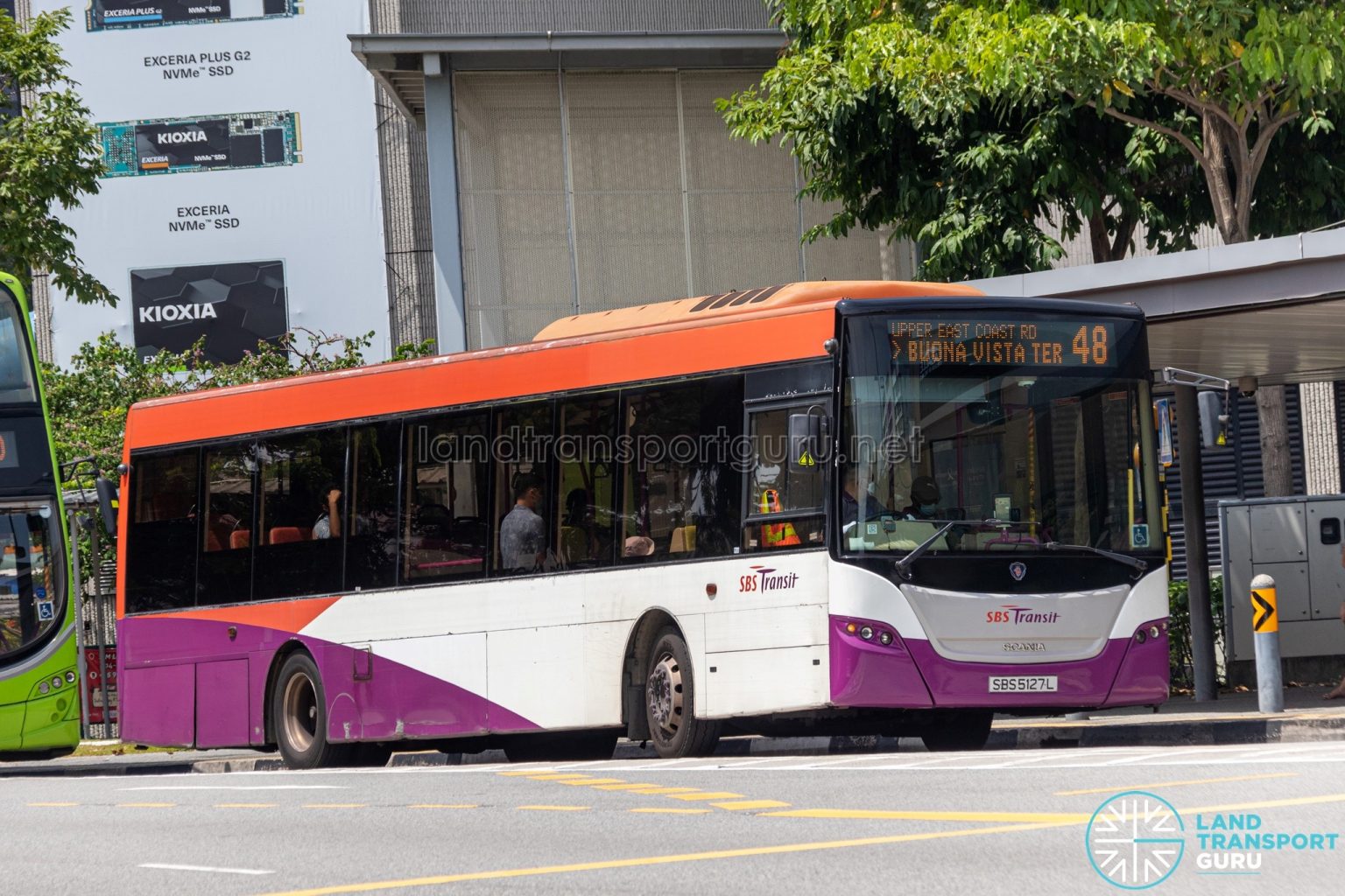 Bus 48 – SBS Transit Scania K230UB Euro V (SBS5127L) | Land Transport Guru