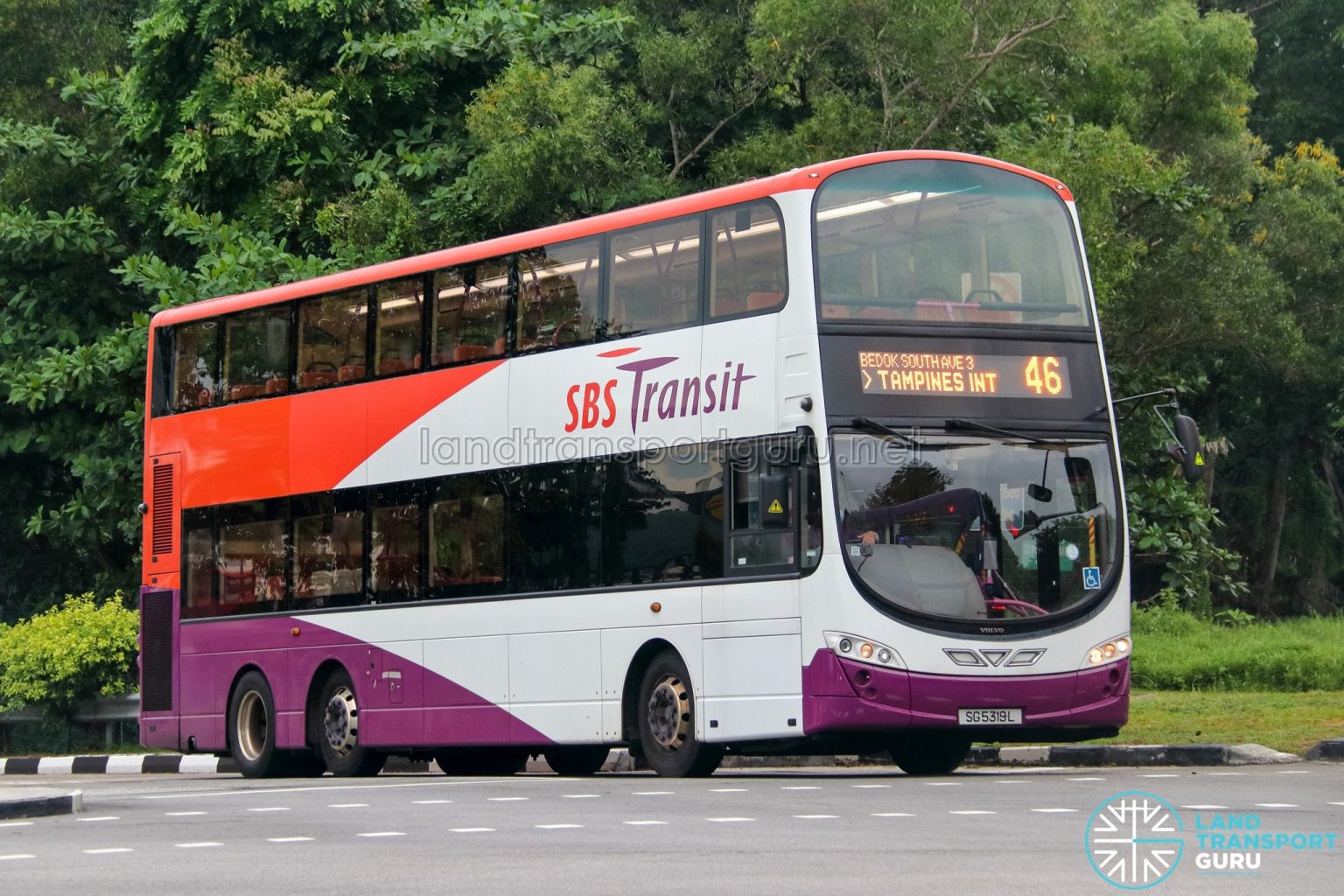 Bus 46 – SBS Transit Volvo B9TL Wright (SG5319L) | Land Transport Guru