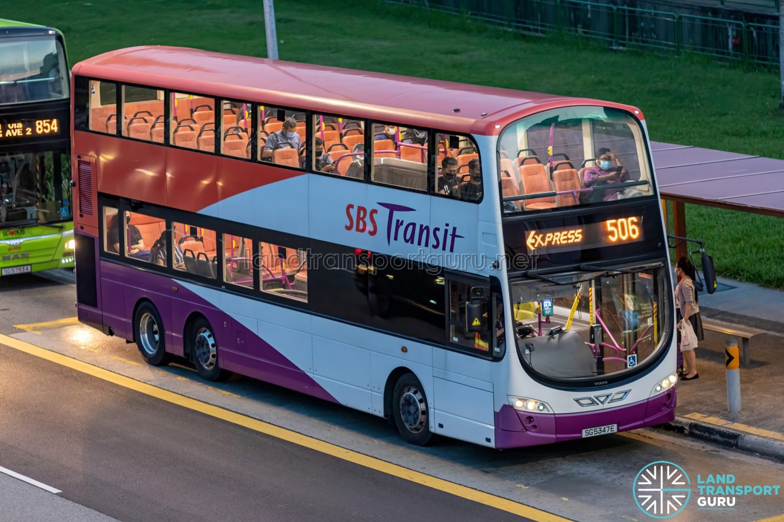 Express 506 – SBS Transit Volvo B9TL Wright (SG5347E) | Land Transport Guru