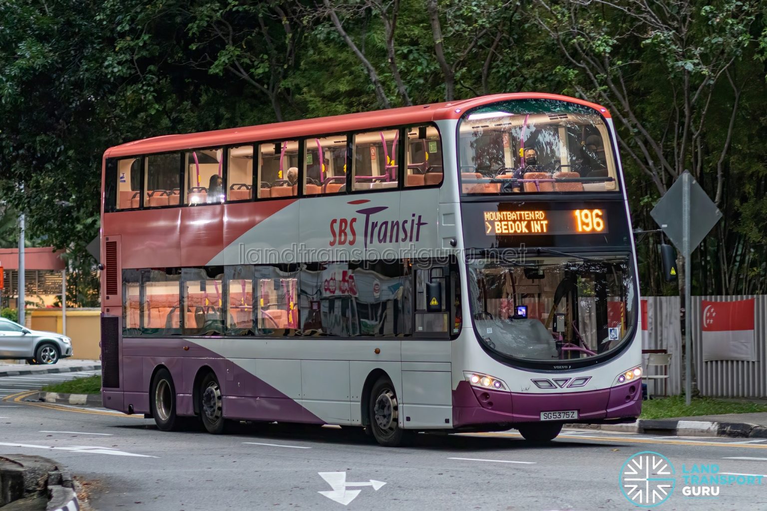 Bus 196 – SBS Transit Volvo B9TL Wright (SG5375Z) | Land Transport Guru