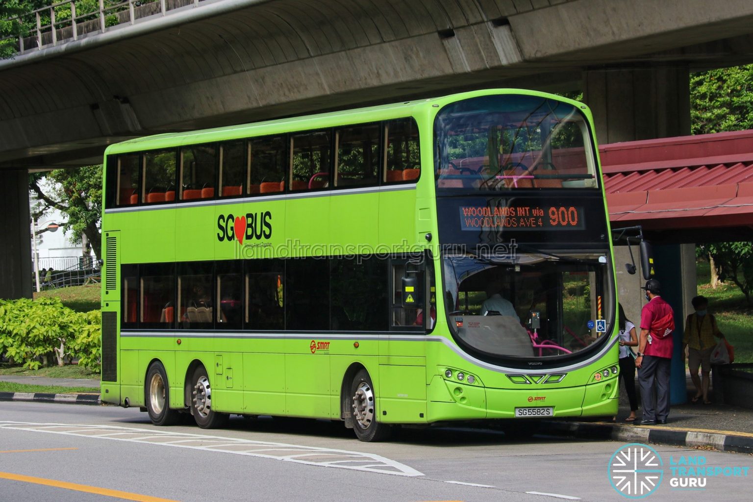 Bus 900 – SMRT Buses Volvo B9TL Wright (SG5582S) | Land Transport Guru