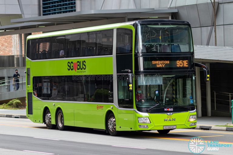 SMRT Express Bus Service 951E | Land Transport Guru