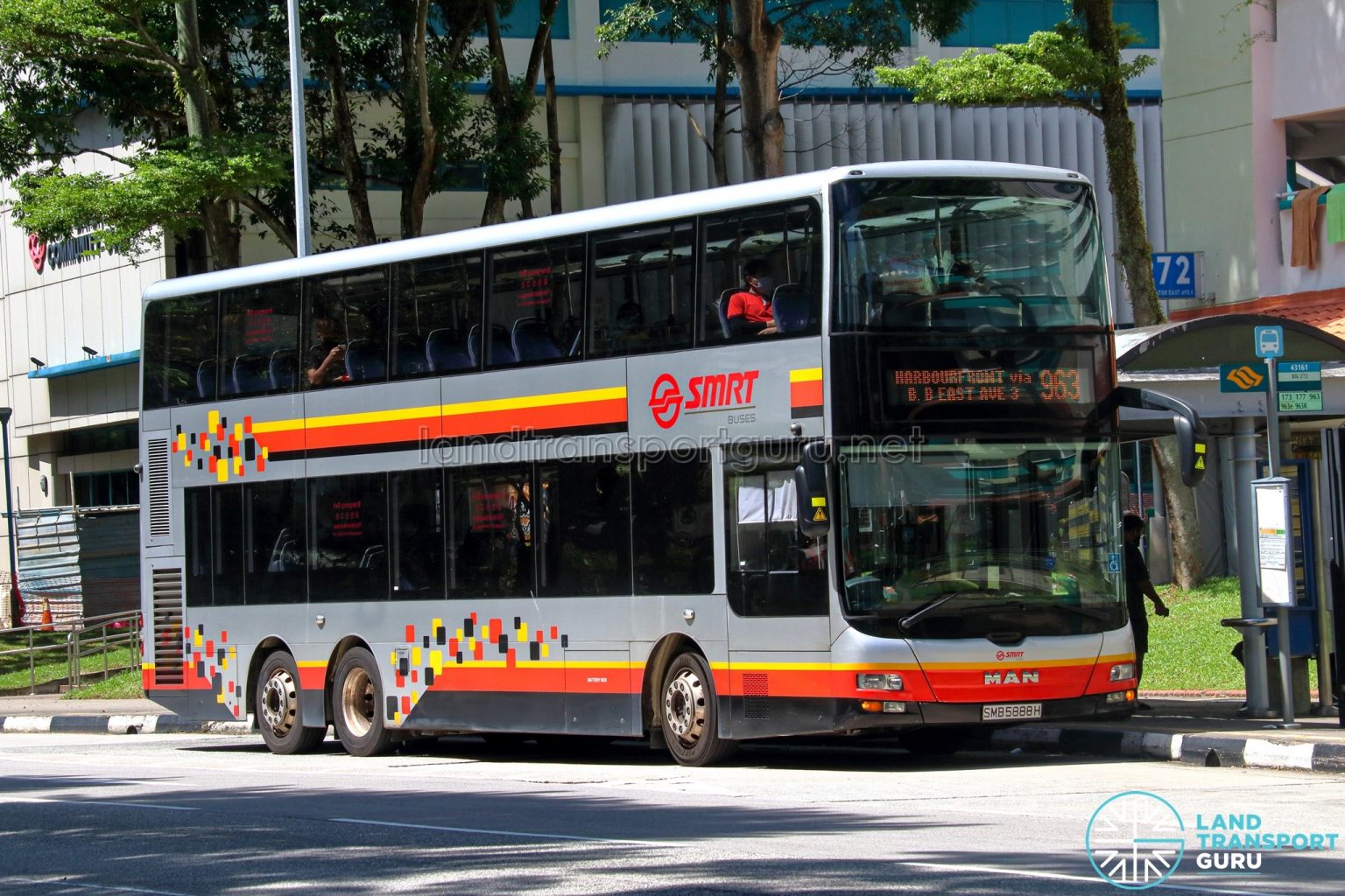 Bus 963 – SMRT Buses MAN A95 (SMB5888H) | Land Transport Guru