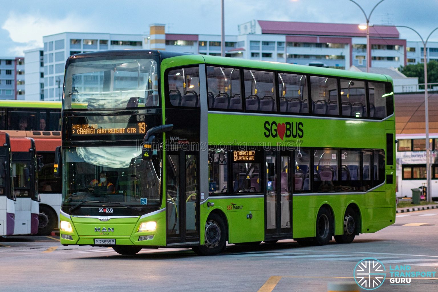 Bus 19 – SBS Transit MAN A95 (SG5895P) | Land Transport Guru