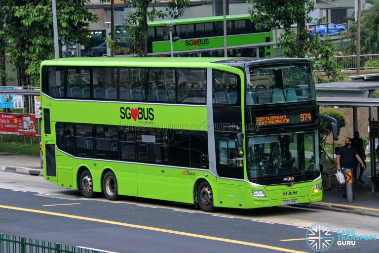 SBS Transit Bus Service 974 | Land Transport Guru