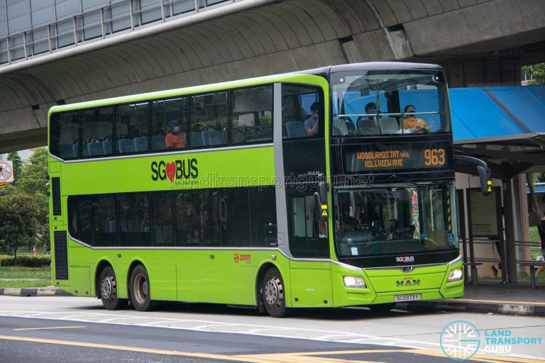 Bus 963 – SMRT Buses MAN A95 Euro 6 (SG5973Y) | Land Transport Guru
