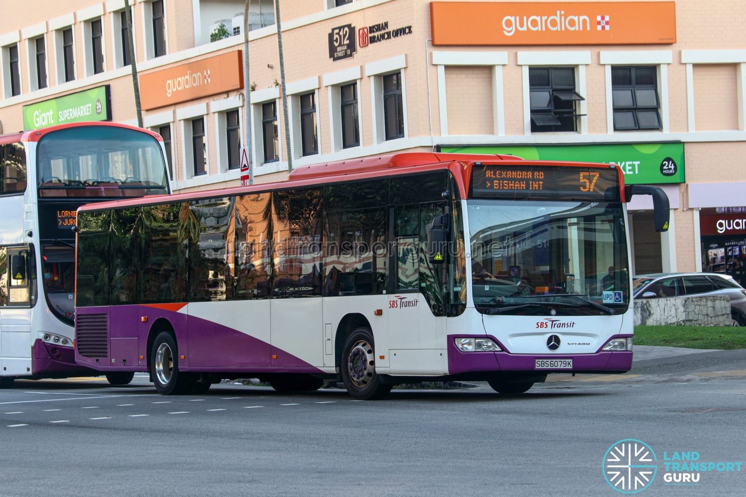 Bus 57 Sbs Transit Mercedes Benz Citaro Sbs6079k Land Transport Guru