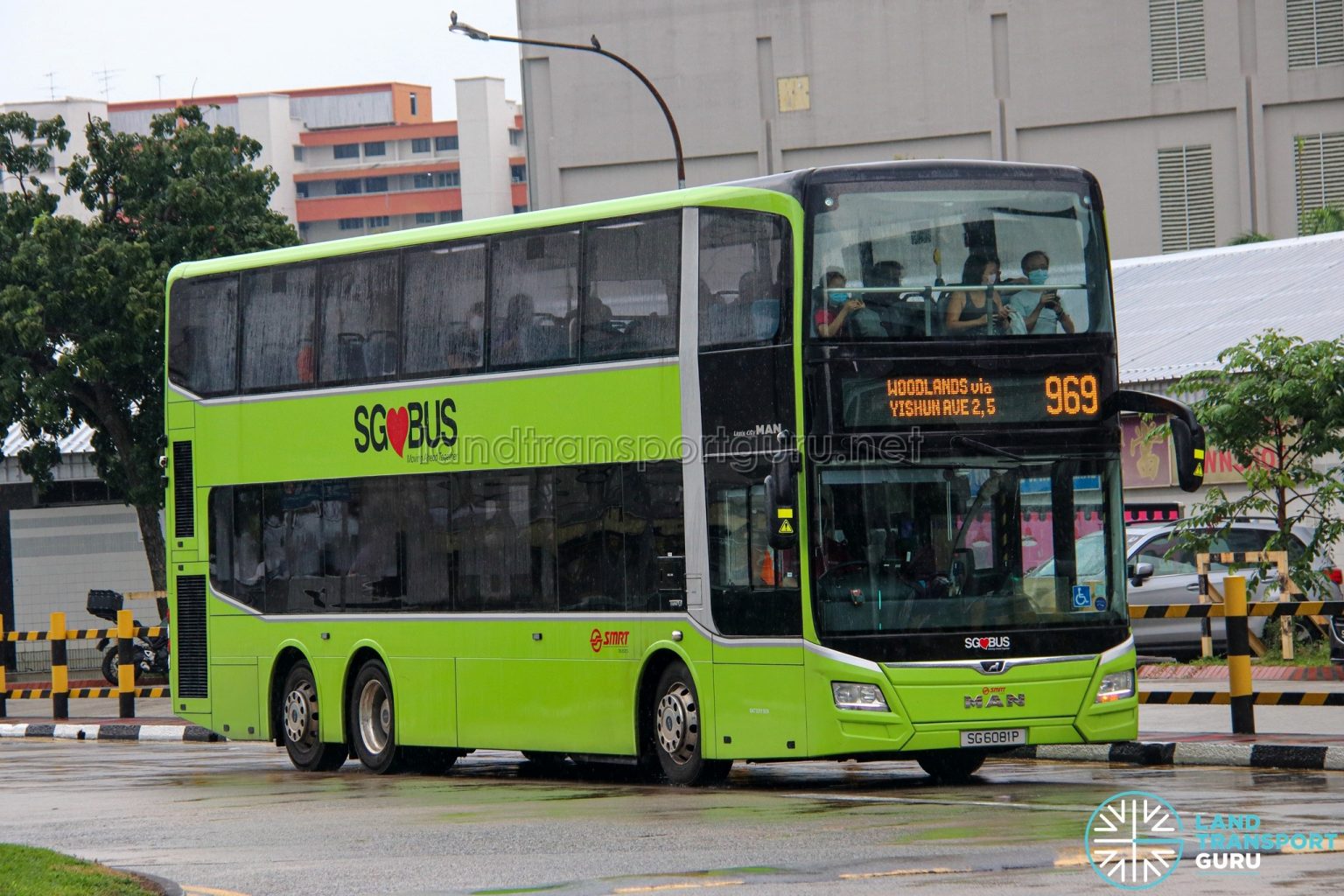 Bus 969 – SMRT Buses MAN A95 Euro 6 (SG6081P) | Land Transport Guru