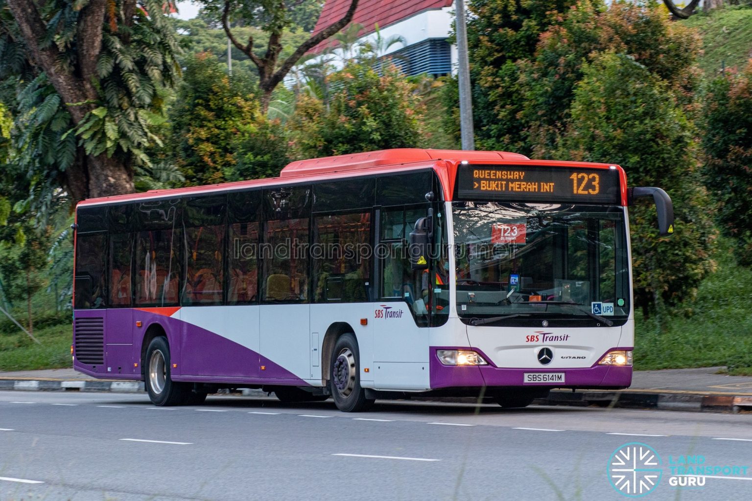 Bus 123 – SBS Transit Mercedes-Benz Citaro (SBS6141M) | Land Transport Guru