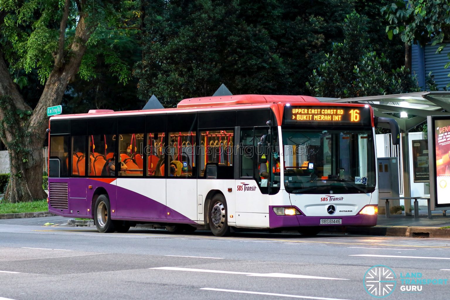 Bus 16 – SBS Transit Mercedes-Benz Citaro (SBS6144E) | Land Transport Guru