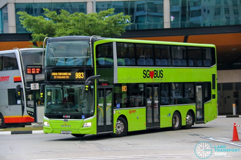SMRT Bus Service 983 | Land Transport Guru