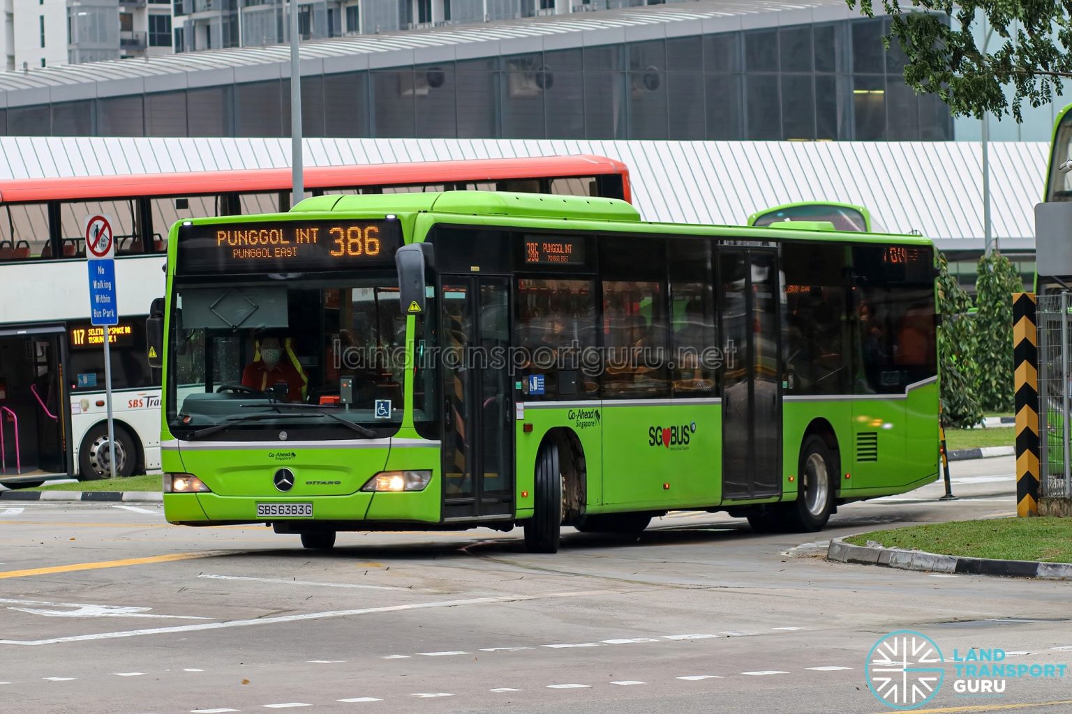 Bus 386 – Go-Ahead Singapore Mercedes-Benz Citaro (SBS6383G) | Land ...
